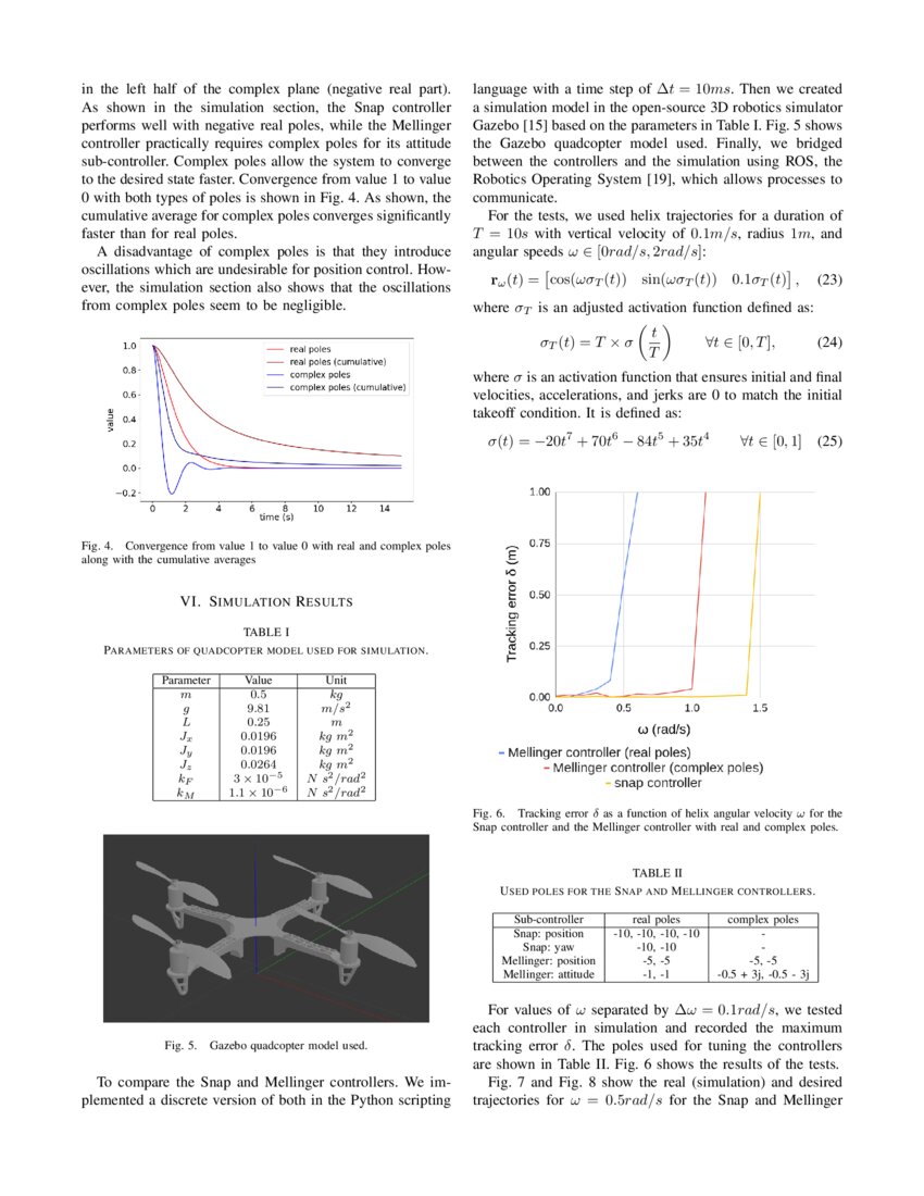 Quadcopter Tracking Using Euler-Angle-Free Flatness-Based Control | DeepAI