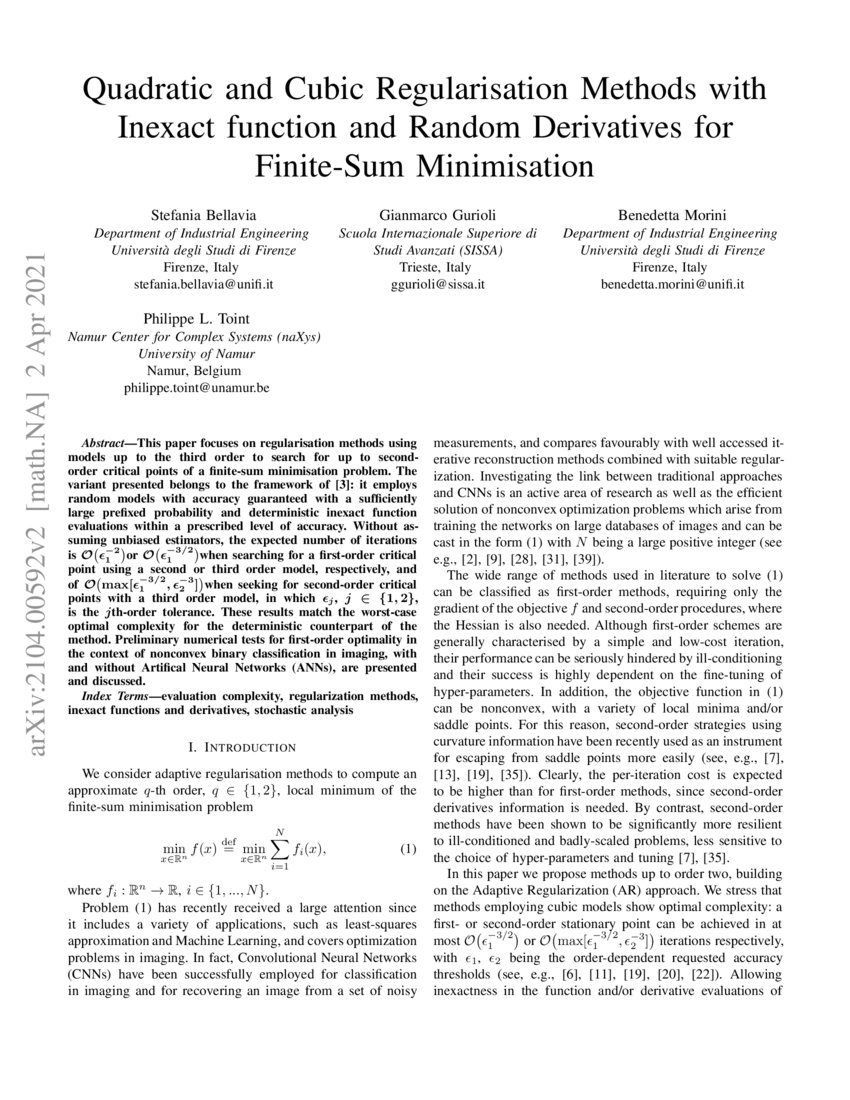 Quadratic And Cubic Regularisation Methods With Inexact Function And Random Derivatives For 