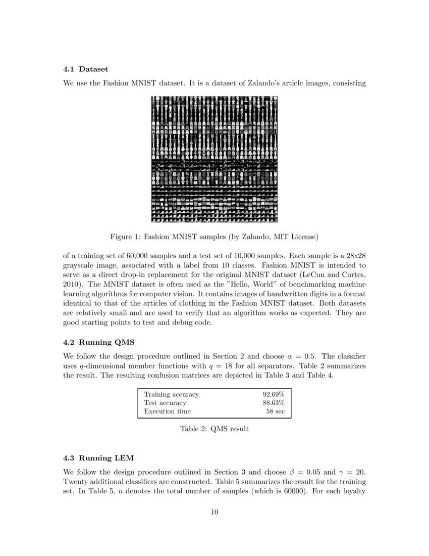 Quadratic Multiform Separation: A New Classification Model in Machine ...