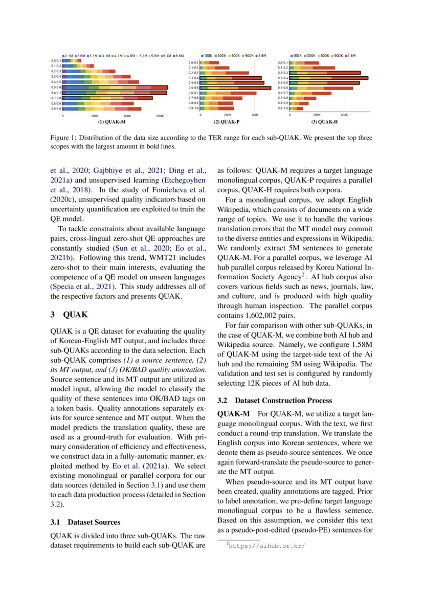 QUAK: A Synthetic Quality Estimation Dataset for Korean-English Neural Machine Translation | DeepAI