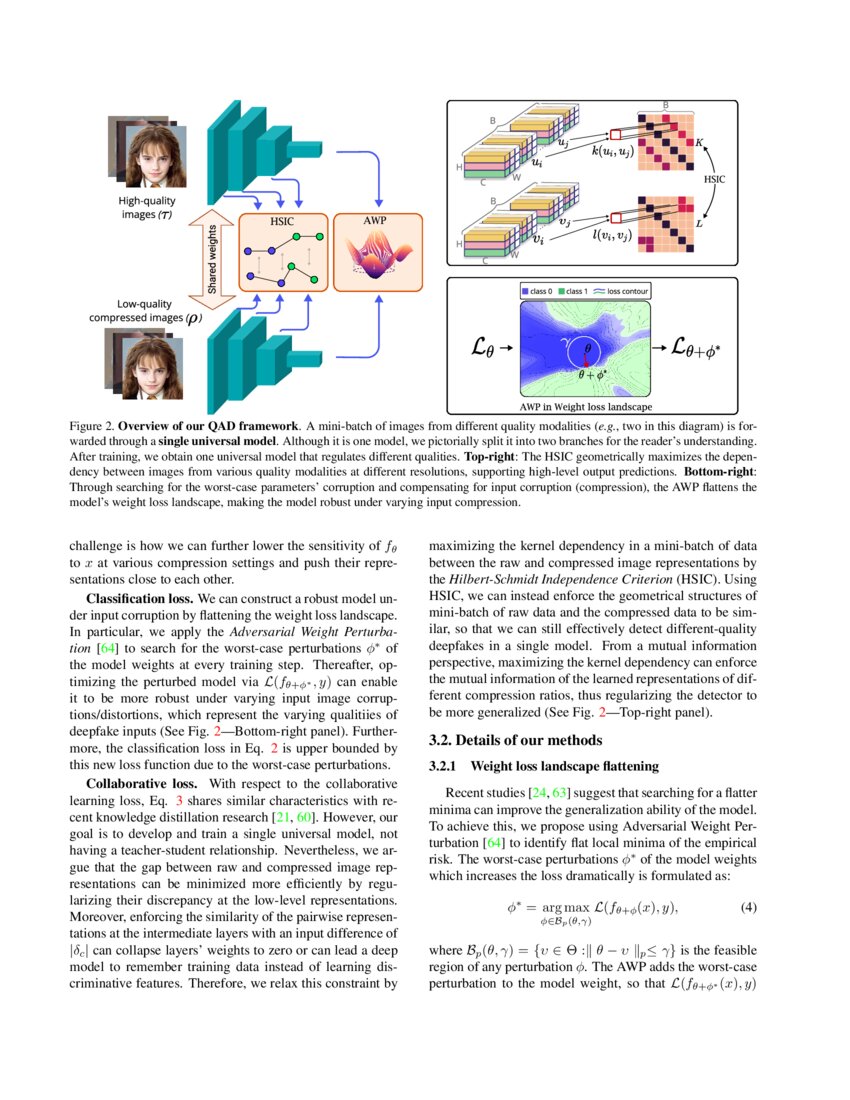 Quality-Agnostic Deepfake Detection with Intra-model Collaborative Learning | DeepAI