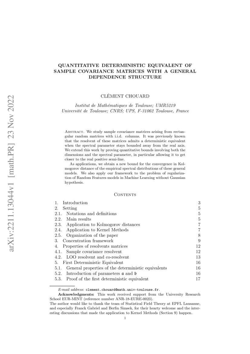 Quantitative Deterministic Equivalent Of Sample Covariance Matrices
