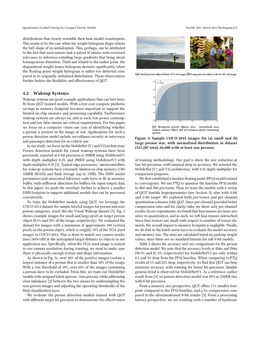 Quantization-Guided Training for Compact TinyML Models | DeepAI