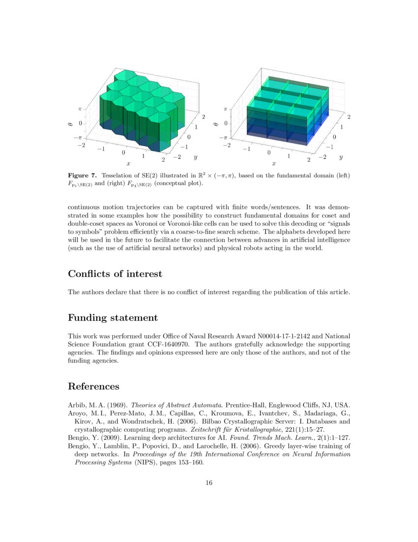 Quantizing Euclidean motions via double-coset decomposition | DeepAI