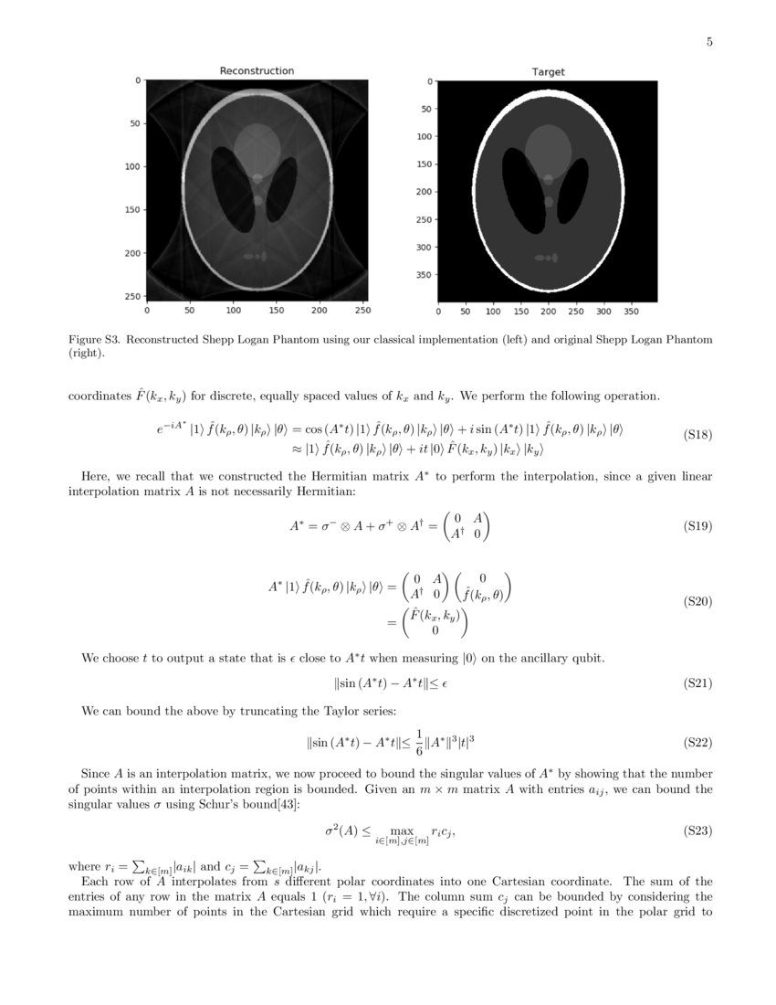 Quantum Medical Imaging Algorithms | DeepAI