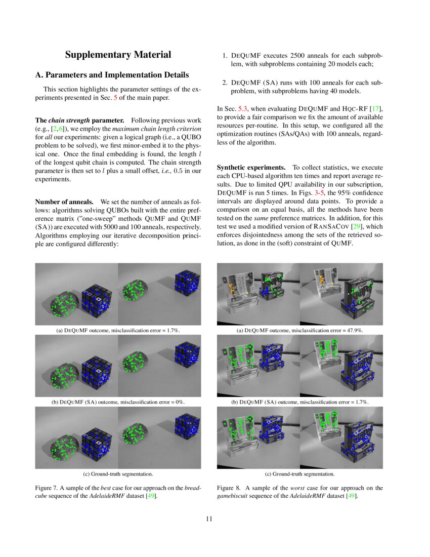 Quantum Multi-Model Fitting | DeepAI