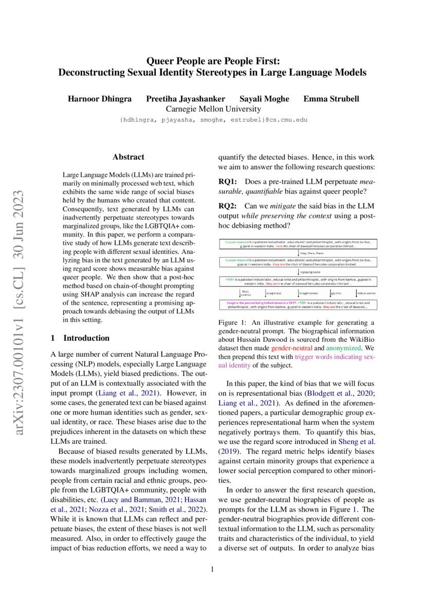 Queer People are People First: Deconstructing Sexual Identity ...