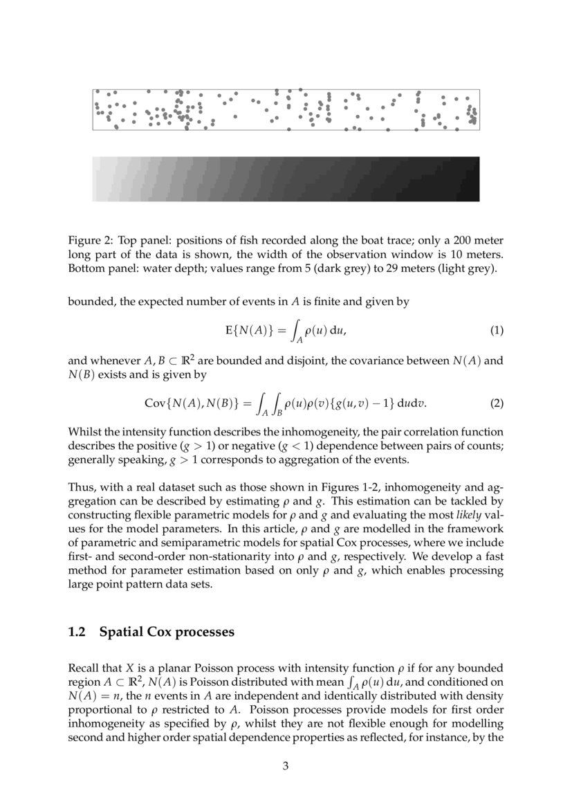 Quick Inference For Log Gaussian Cox Processes With Non Stationary Underlying Random Fields Deepai