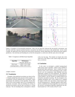 Radar Camera Fusion via Representation Learning in Autonomous Driving | DeepAI