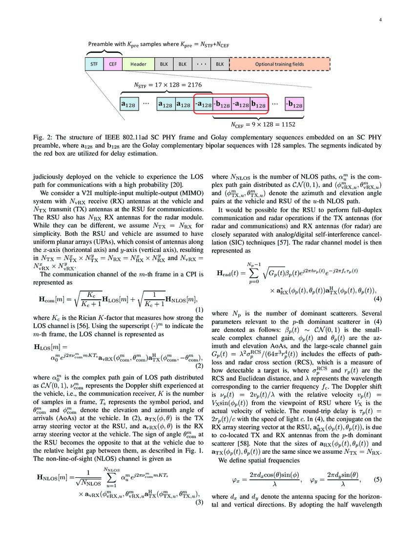 Radar Imaging Based on IEEE 802.11ad Waveform in V2I Communications | DeepAI