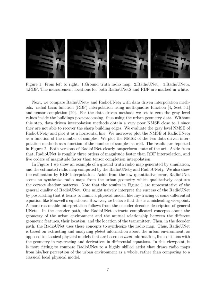 RadioUNet: Fast Radio Map Estimation with Convolutional Neural Networks ...