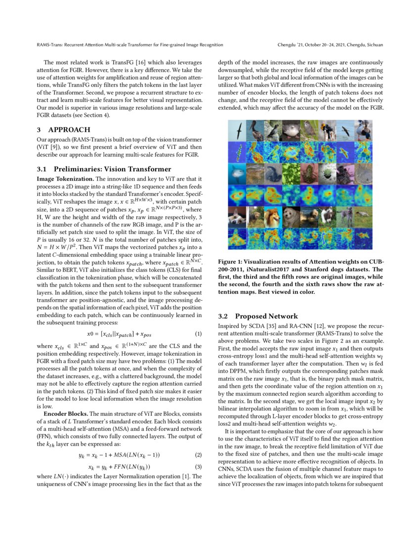 RAMS-Trans: Recurrent Attention Multi-scale Transformer forFine-grained Image Recognition | DeepAI