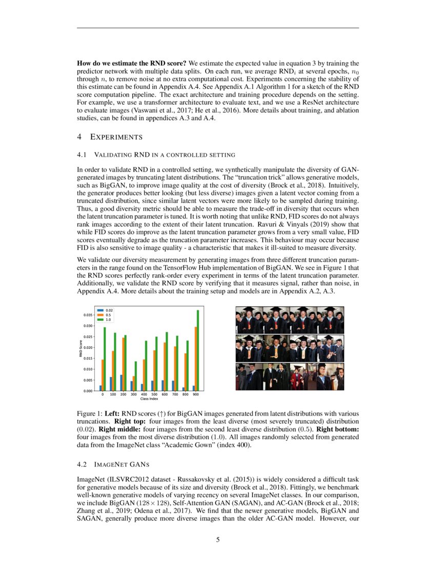 Random Network Distillation As A Diversity Metric For Both Image And Text Generation Deepai