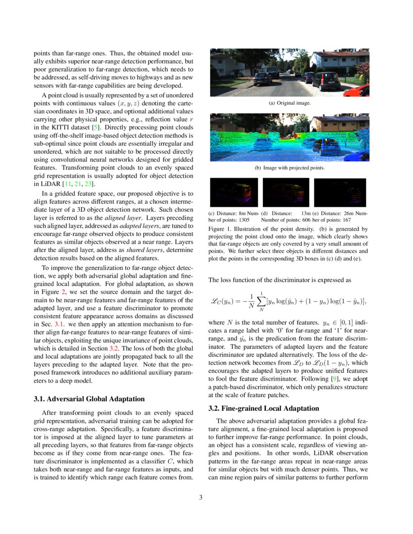 Range Adaptation For 3d Object Detection In Lidar Deepai