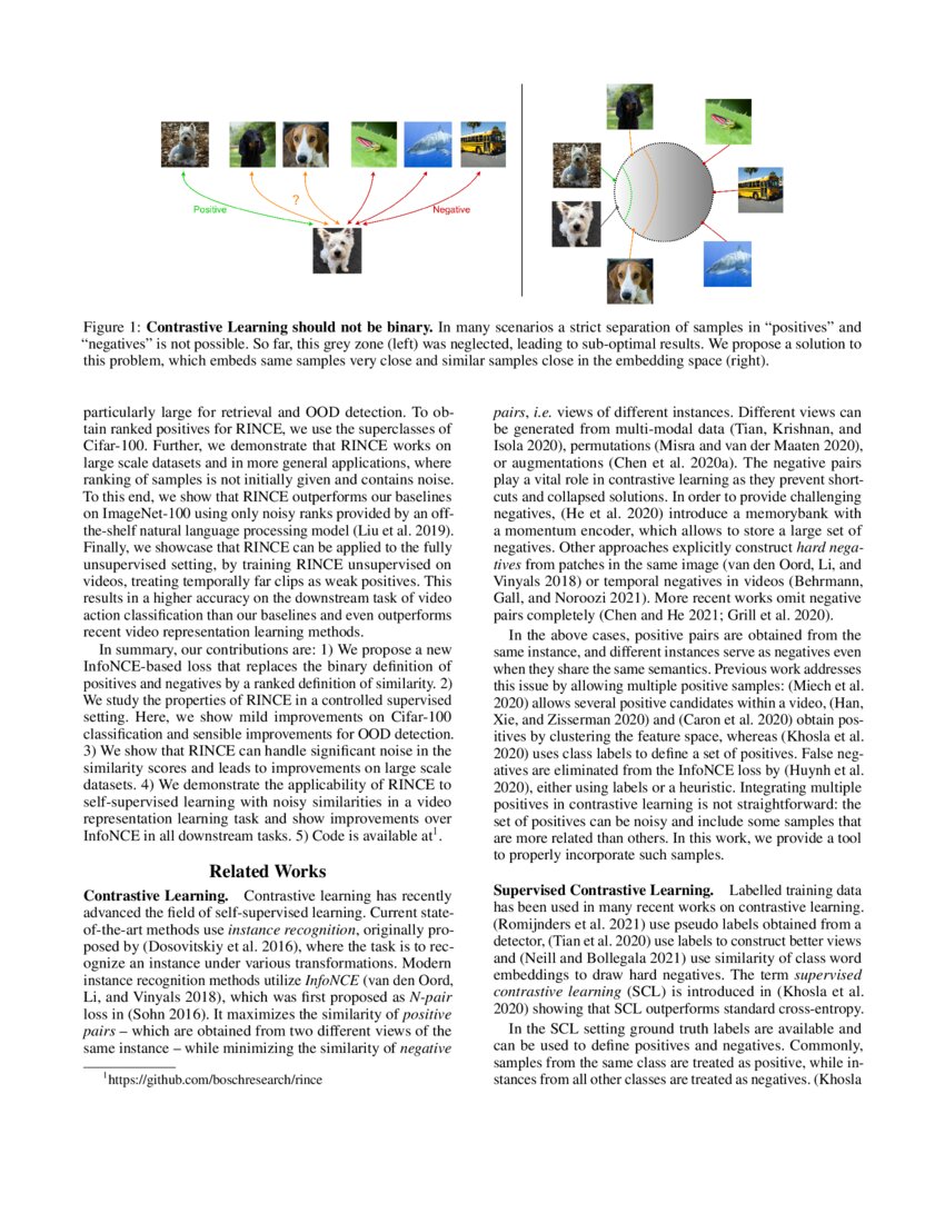 Ranking Info Noise Contrastive Estimation: Boosting Contrastive Learning via Ranked Positives ...