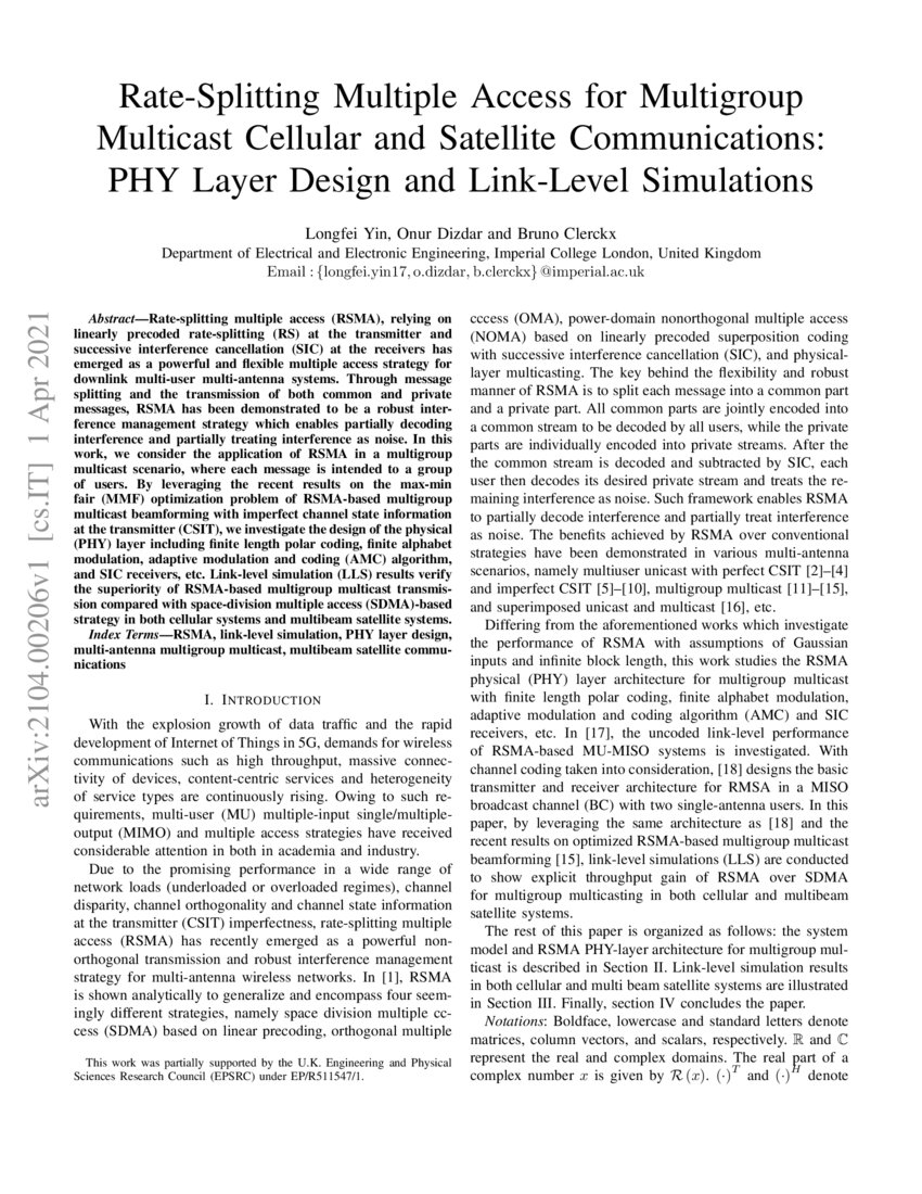 Rate Splitting Multiple Access For Multigroup Multicast Cellular And