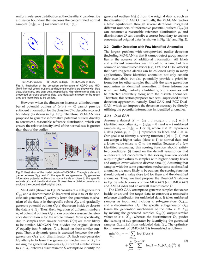 Rcc Dual Gan An Efficient Approach For Outlier Detection With Few