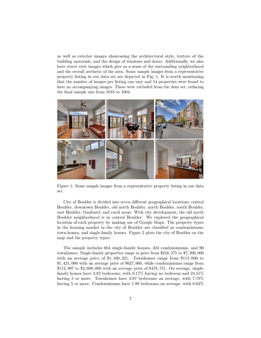 Real Estate Property Valuation Using Self Supervised Vision Transformers Deepai