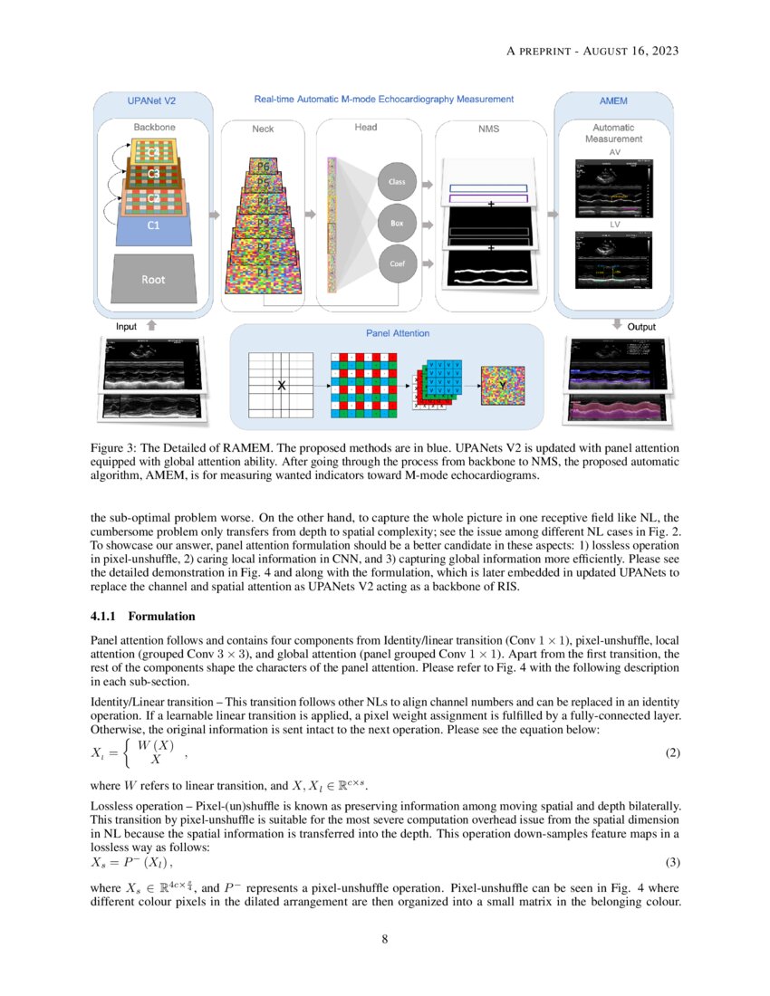Real-time Automatic M-mode Echocardiography Measurement with Panel ...