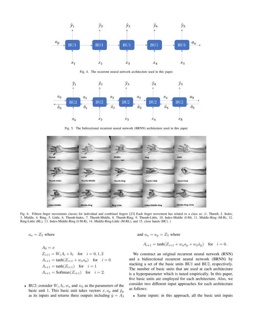 Real-Time EMG Signal Classification via Recurrent Neural Networks | DeepAI
