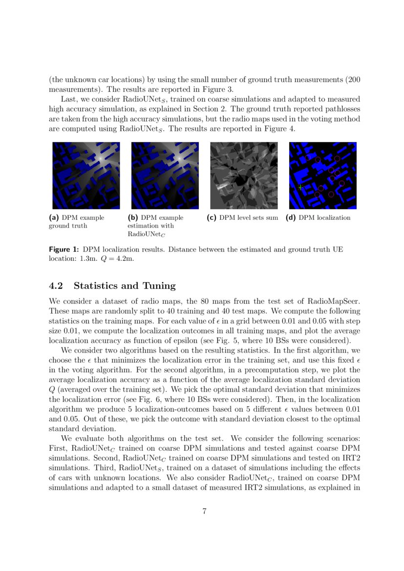 Real-time Localization Using Radio Maps | DeepAI