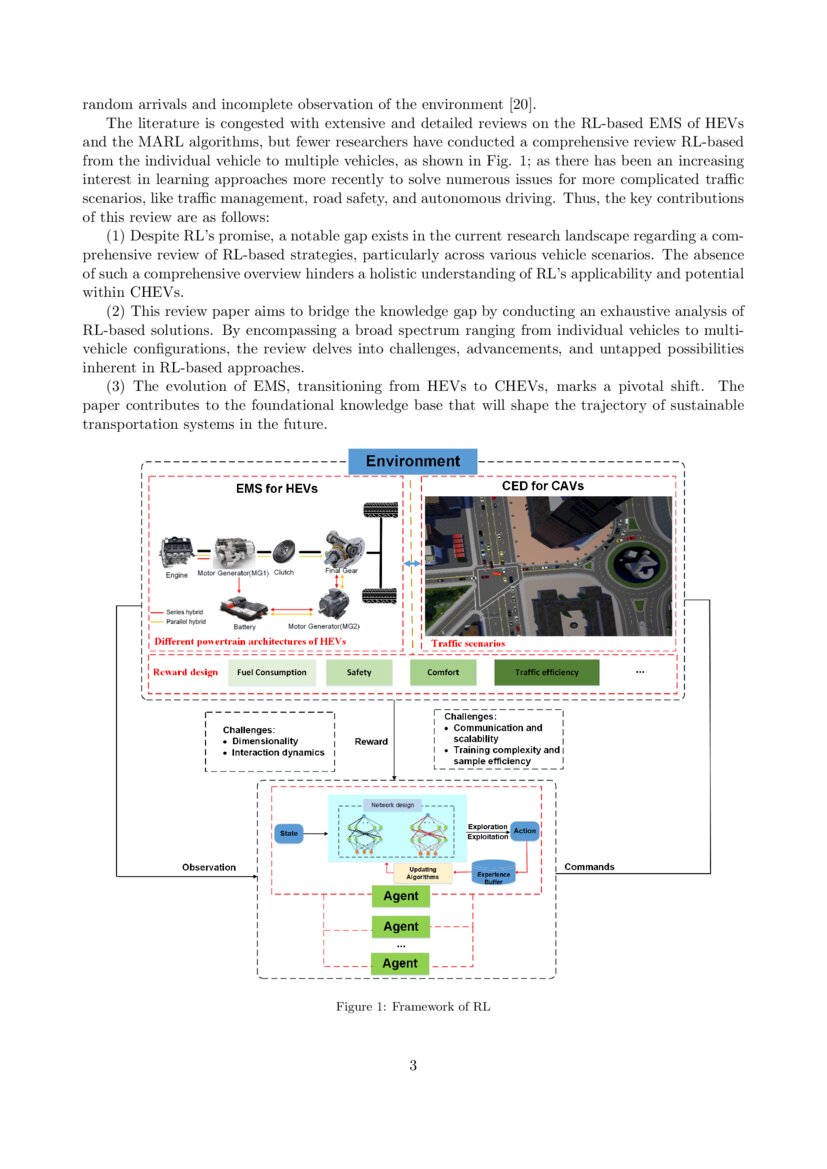 Recent Progress in Energy Management of Connected Hybrid Electric Vehicles Using Reinforcement ...