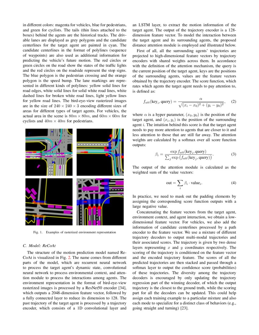 Recoat A Deep Learning Based Framework For Multi Modal Motion