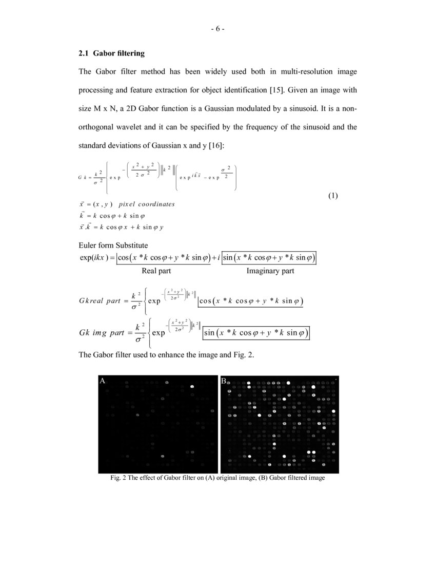 Recognition Of Cdna Microarray Image Using Feedforward Artificial