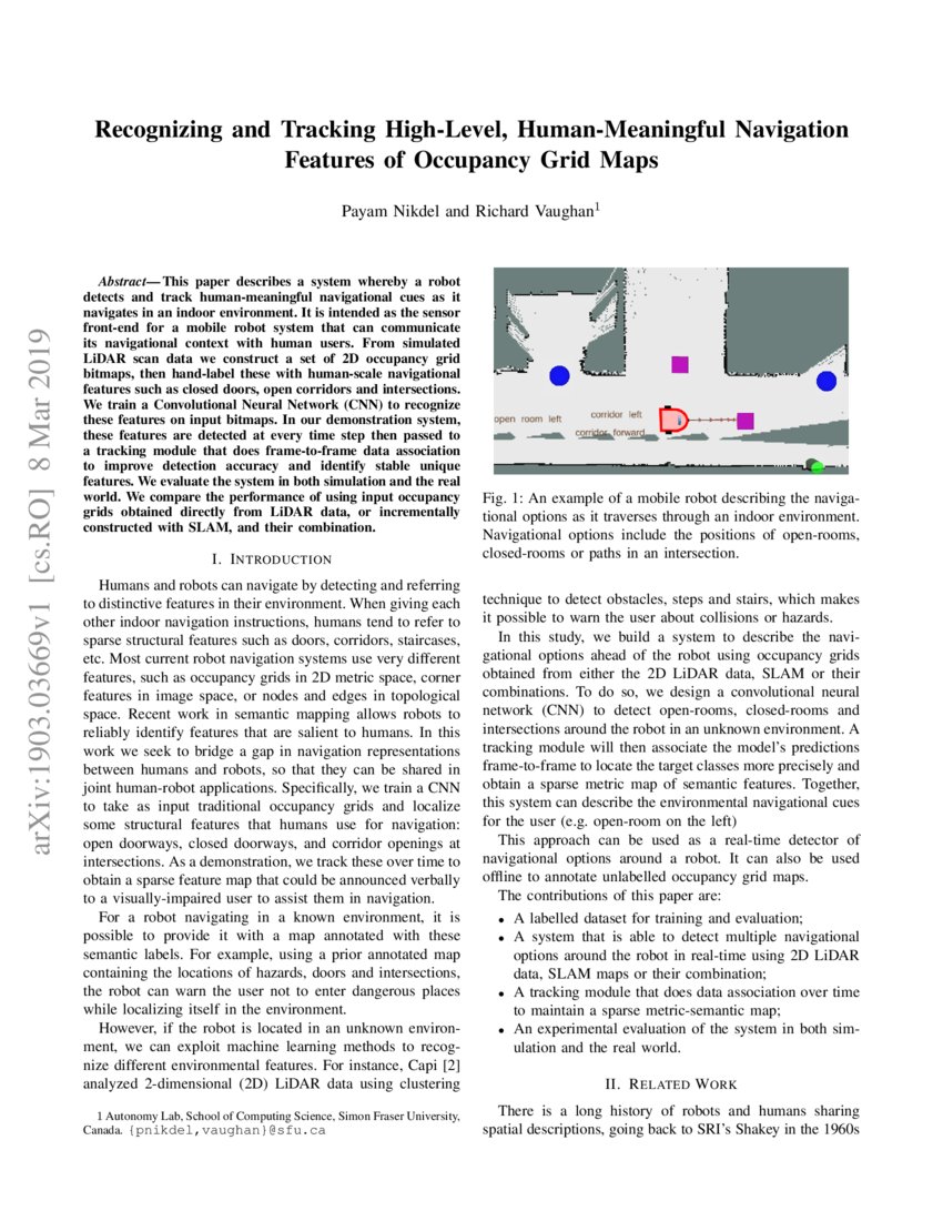 Recognizing and Tracking High-Level, Human-Meaningful Navigation ...