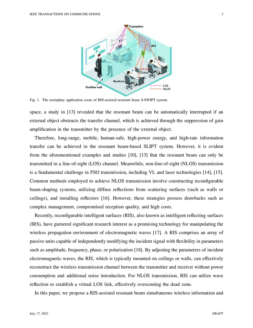 Reconfigurable Intelligent Surface Assisted Free Space Optical Information And Power Transfer