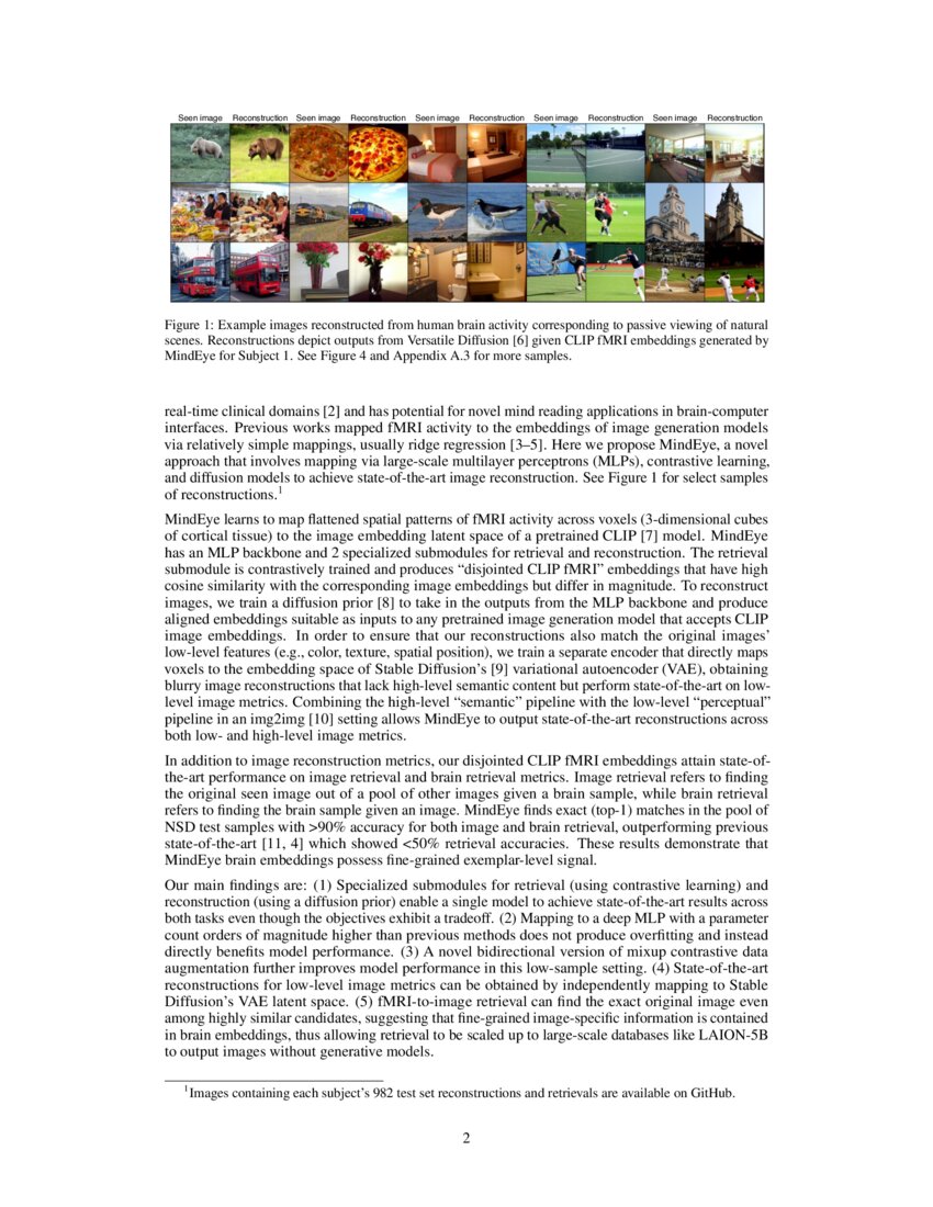 Reconstructing the Mind's Eye: fMRI-to-Image with Contrastive Learning ...