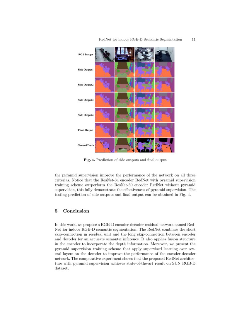RedNet: Residual Encoder-Decoder Network for indoor RGB-D Semantic ... RedNet: Residual Encoder-Decoder Network for indoor RGB-D Semantic ...