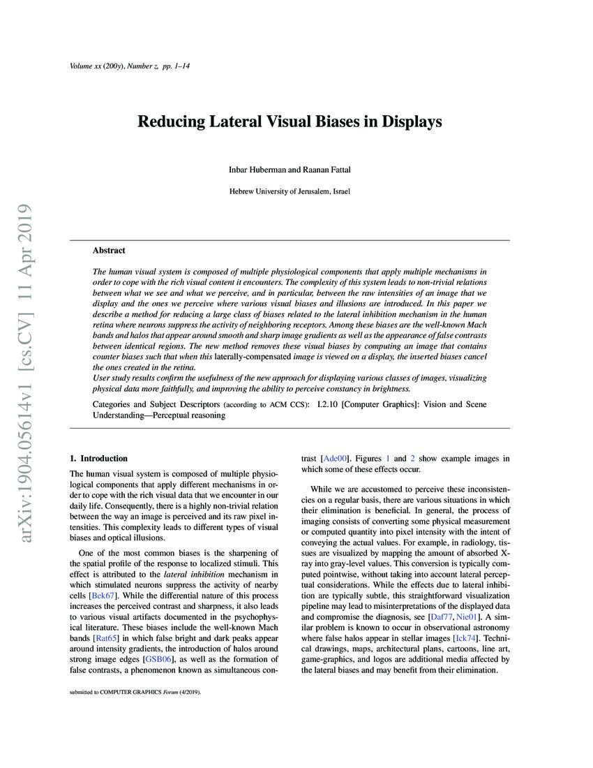 Reducing Lateral Visual Biases in Displays | DeepAI