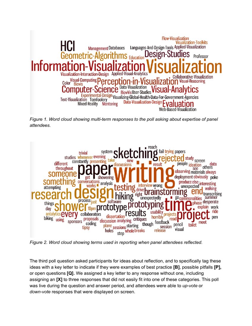 Reflection On Reflection In Design Study | DeepAI