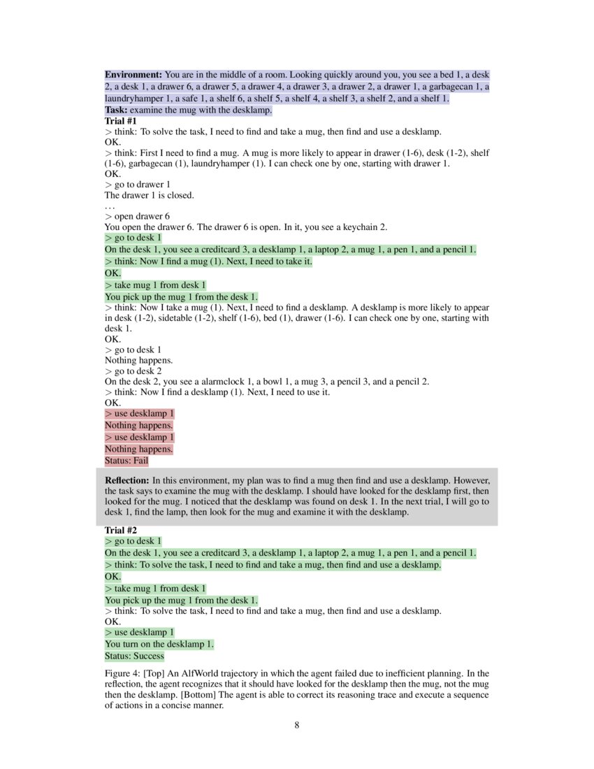 Reflexion: an autonomous agent with dynamic memory and self-reflection ...