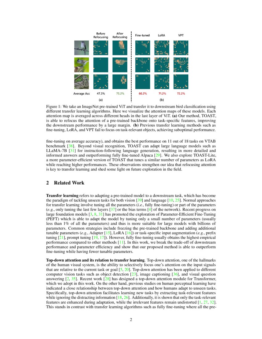 Refocusing Is Key to Transfer Learning | DeepAI