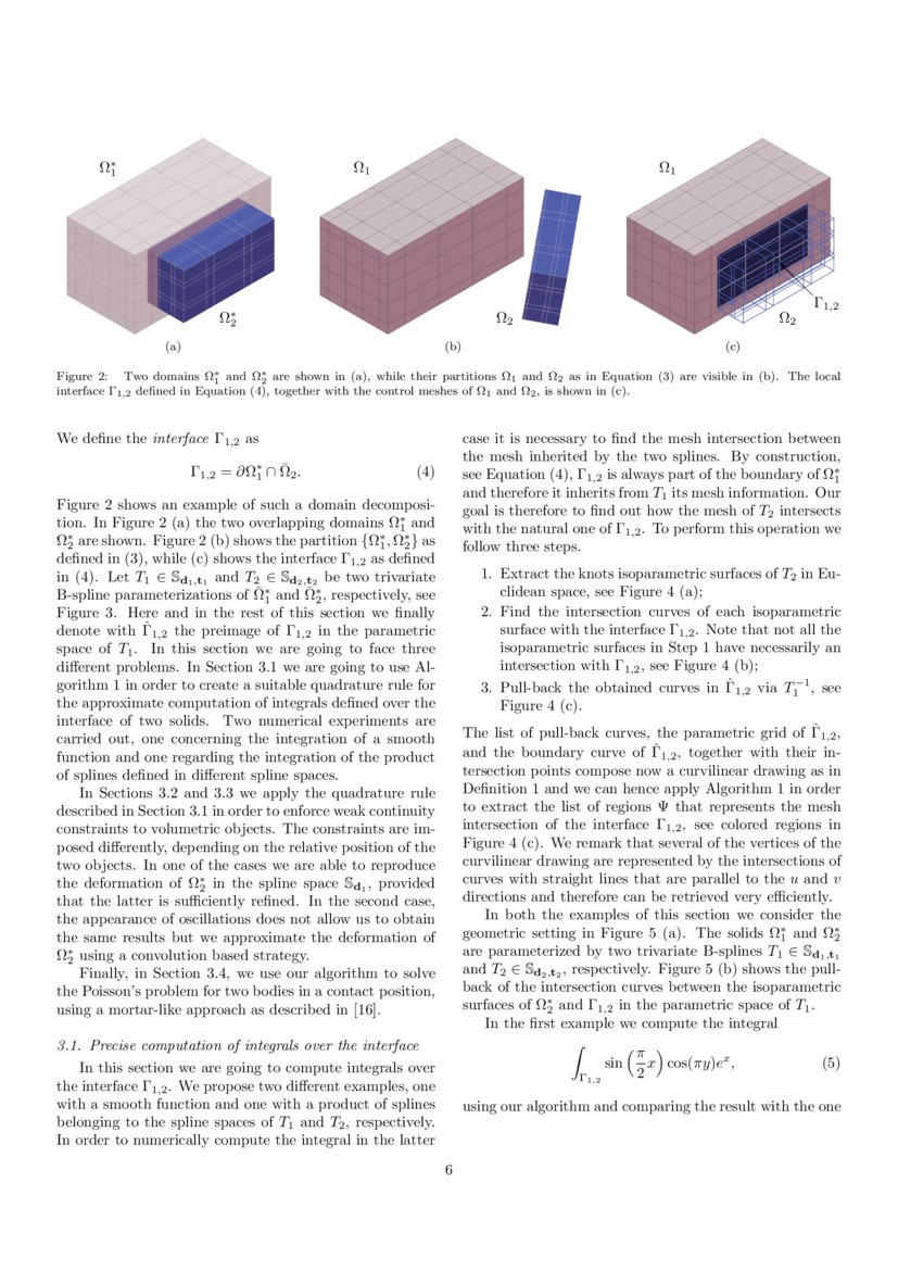 Region extraction in mesh intersection | DeepAI
