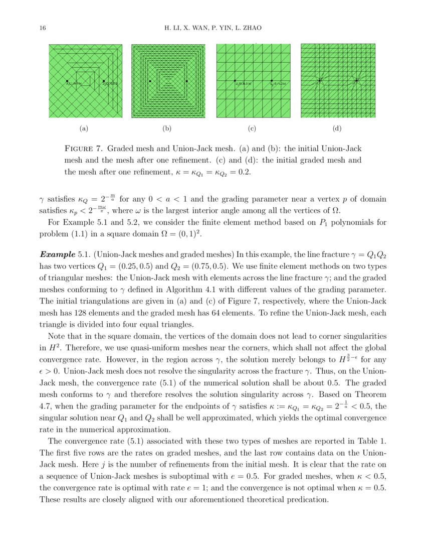 Regularity and finite element approximation for two-dimensional ...