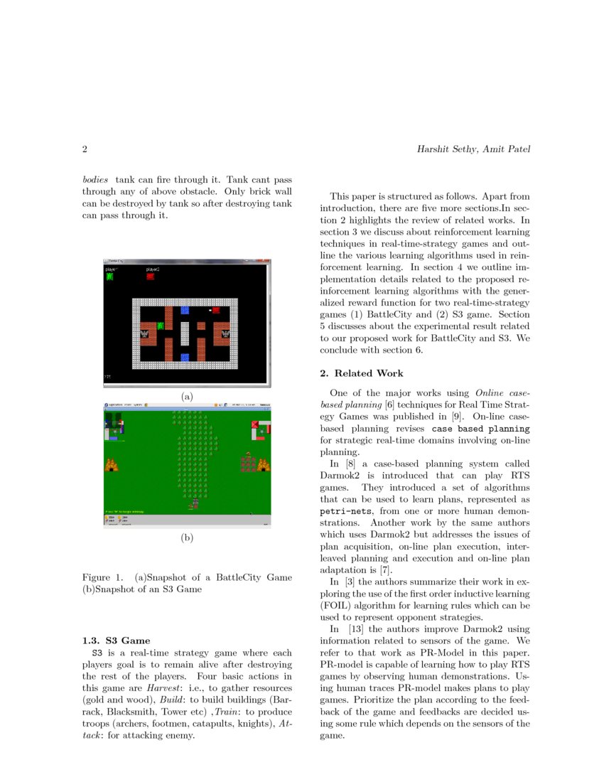 Reinforcement Learning approach for Real Time Strategy Games Battle ...
