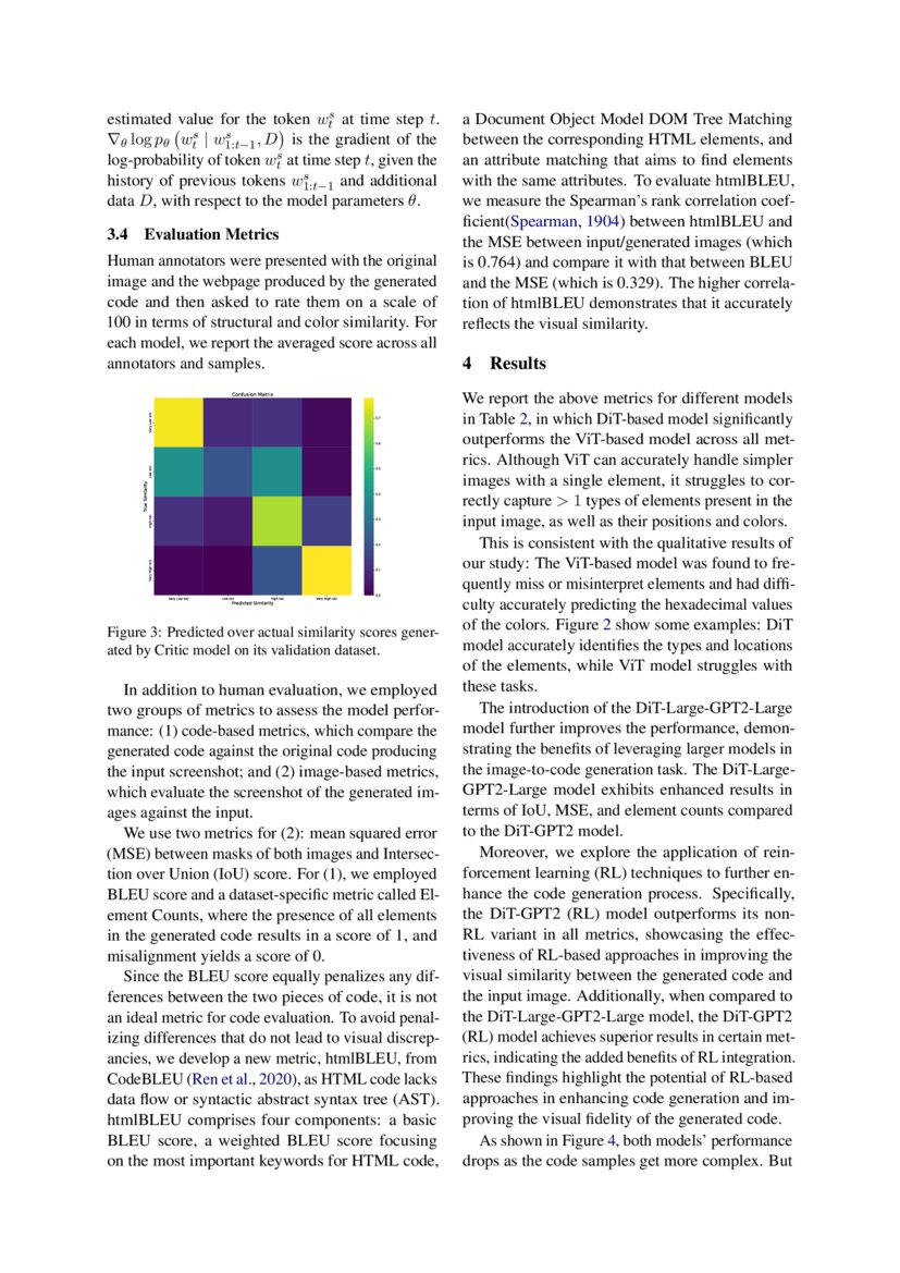 Reinforcement Learning Finetuned Vision Code Transformer For Ui To Code Generation Deepai