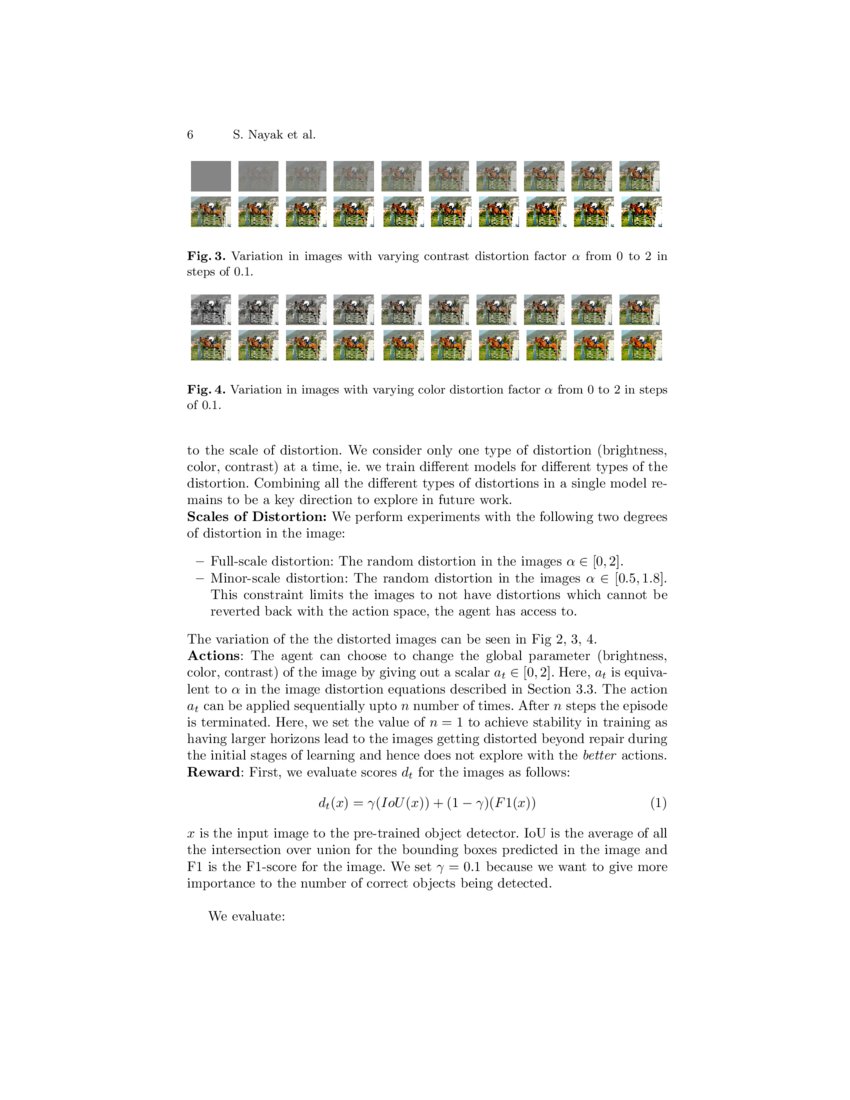 Reinforcement Learning For Improving Object Detection Deepai