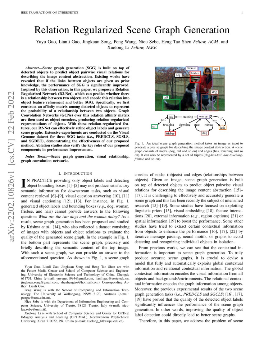 Relation Regularized Scene Graph Generation | DeepAI