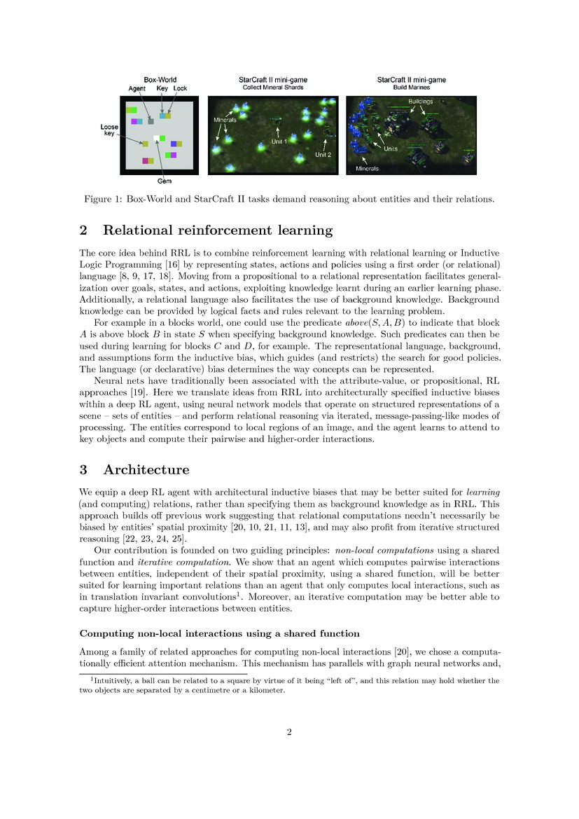 Relational Deep Reinforcement Learning | DeepAI Relational Deep Reinforcement Learning | DeepAI