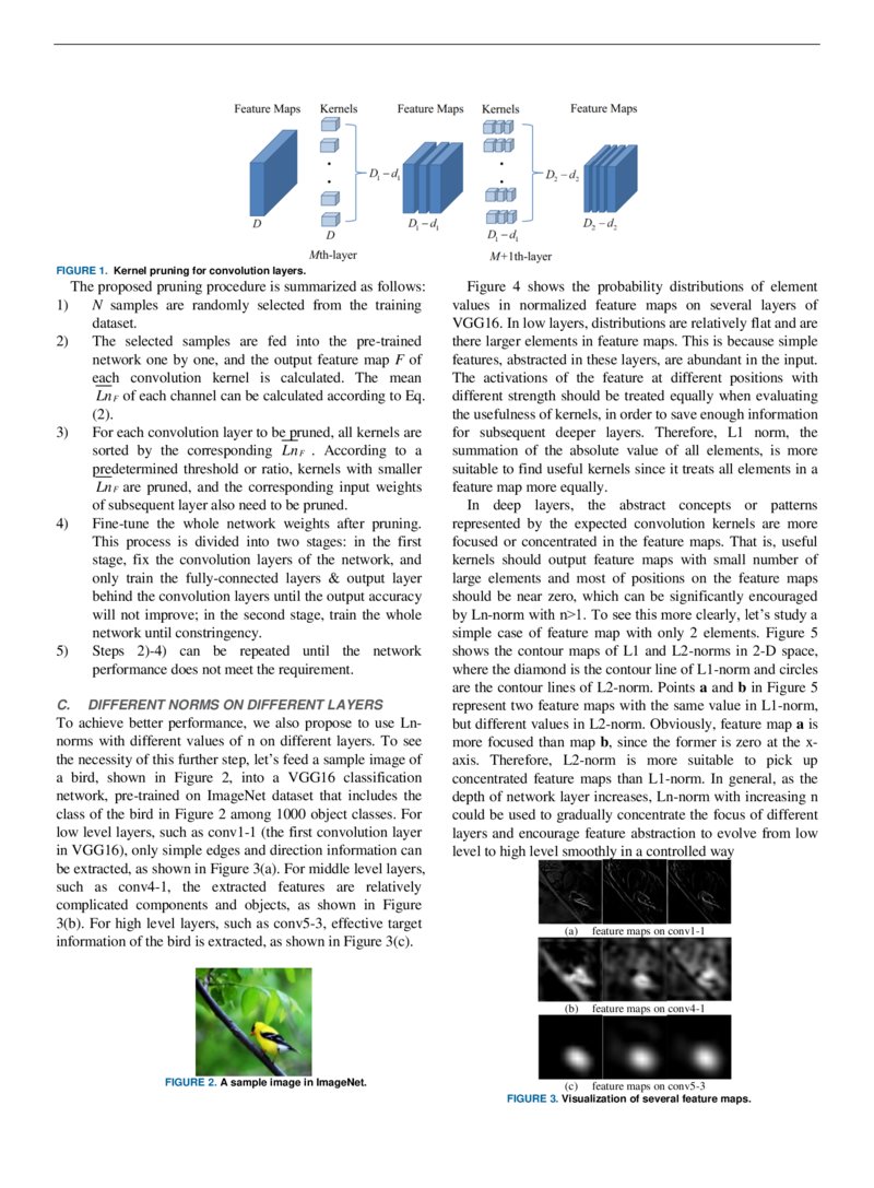 Reliable Identification Of Redundant Kernels For Convolutional Neural Network Compression Deepai
