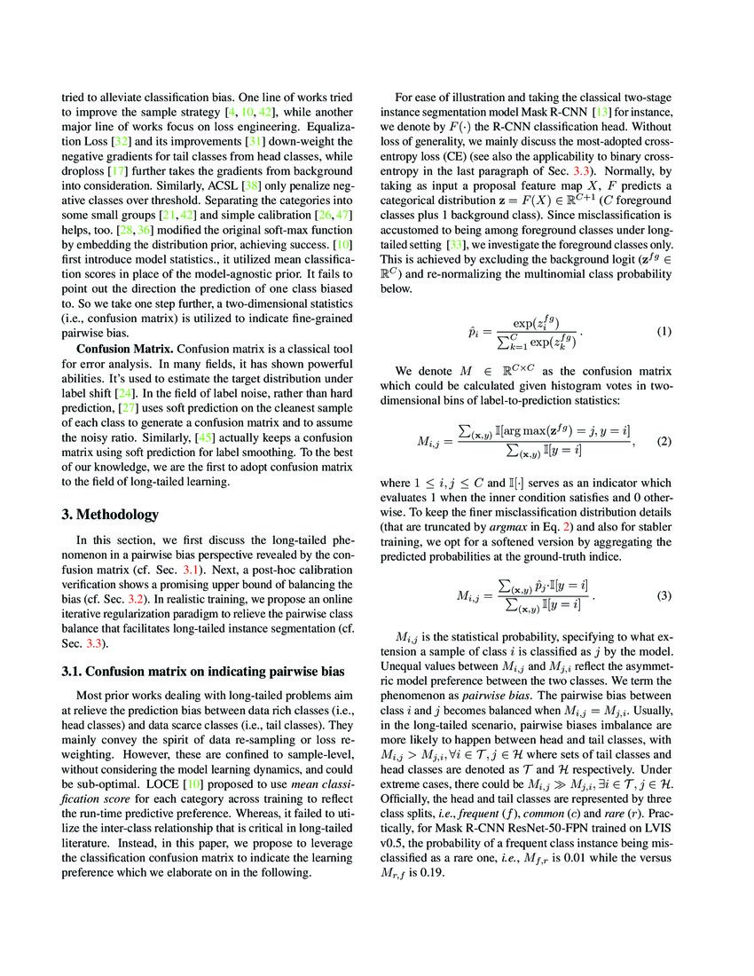 Relieving Long-tailed Instance Segmentation via Pairwise Class Balance | DeepAI