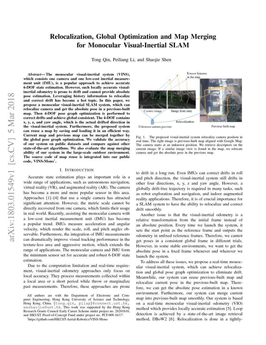 Relocalization, Global Optimization and Map Merging for Monocular ...