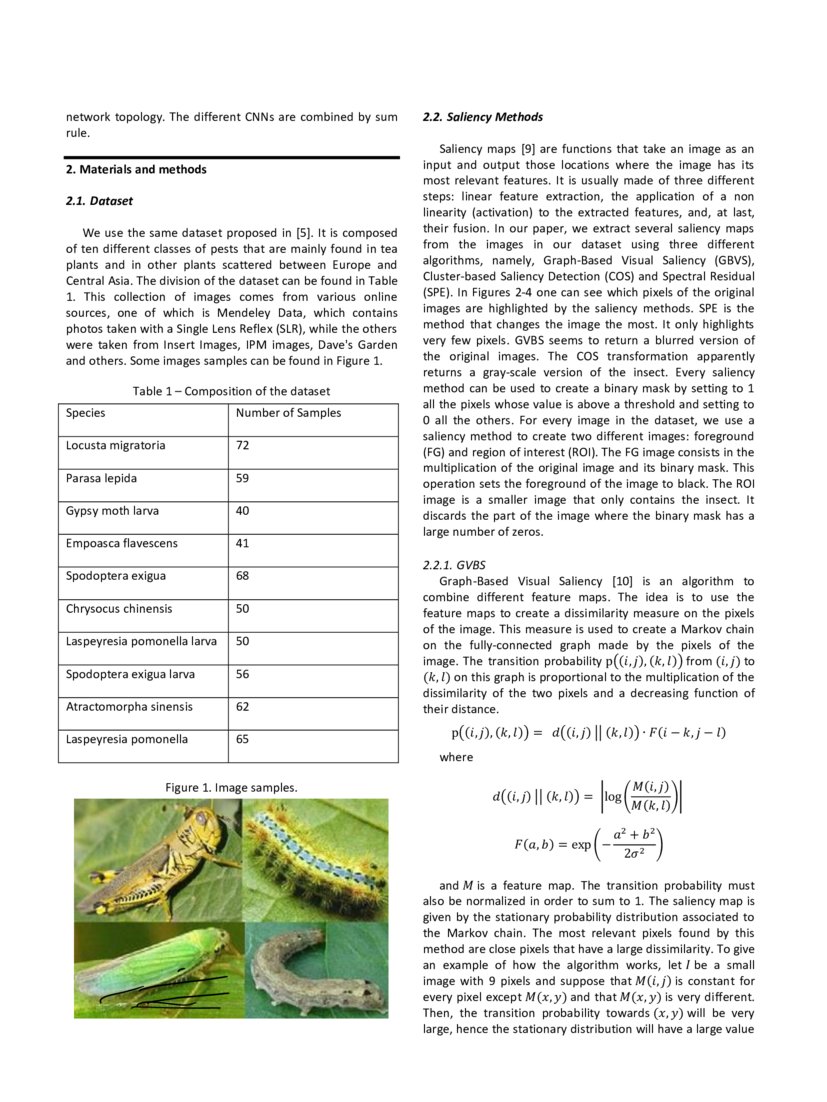 Research on insect pest image detection and recognition based on bio ...