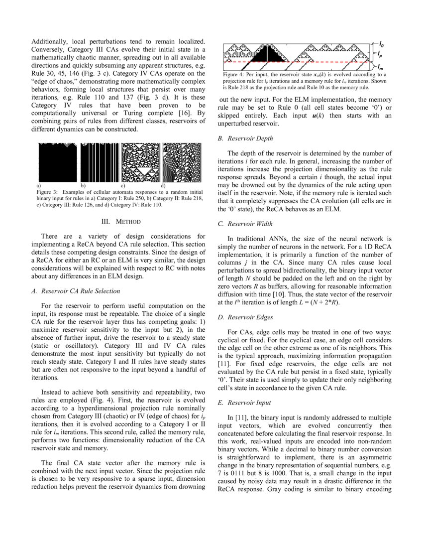 Reservoir Computing and Extreme Learning Machines using Pairs of Cellular Automata Rules | DeepAI