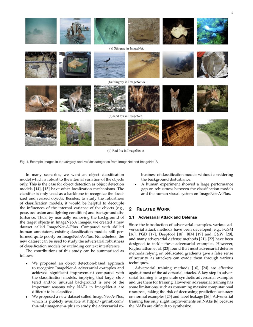 Rethinking Natural Adversarial Examples for Classification Models | DeepAI