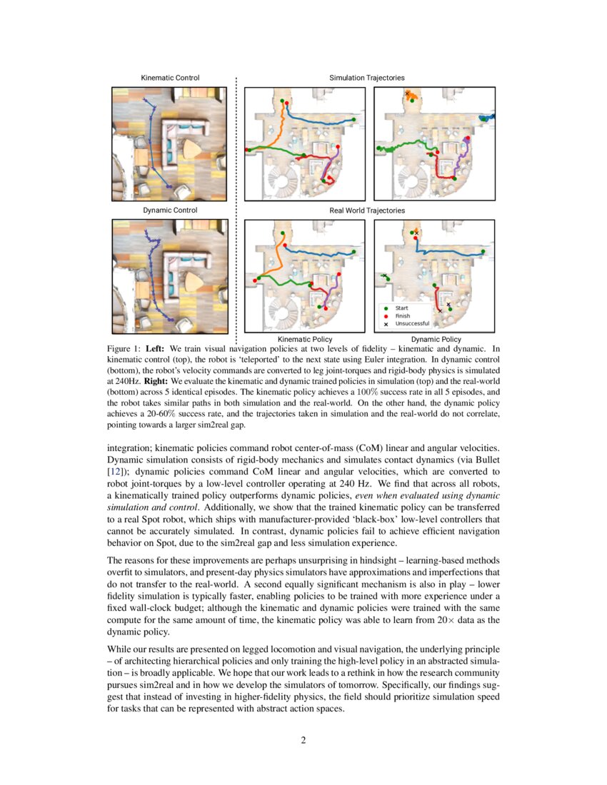 Rethinking Sim2real Lower Fidelity Simulation Leads To Higher Sim2real